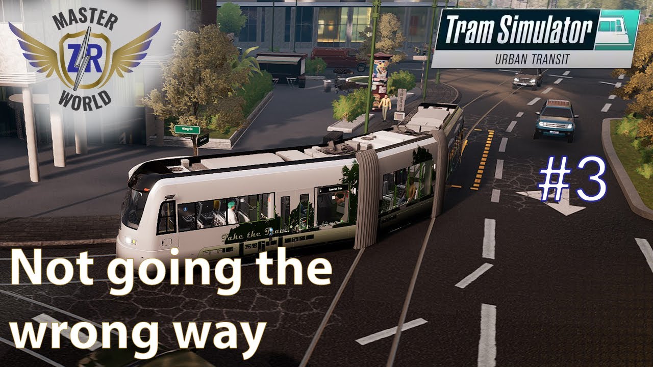 Asleep at the Switch - Tram Simulator Urban Transit - #3 - YouTube