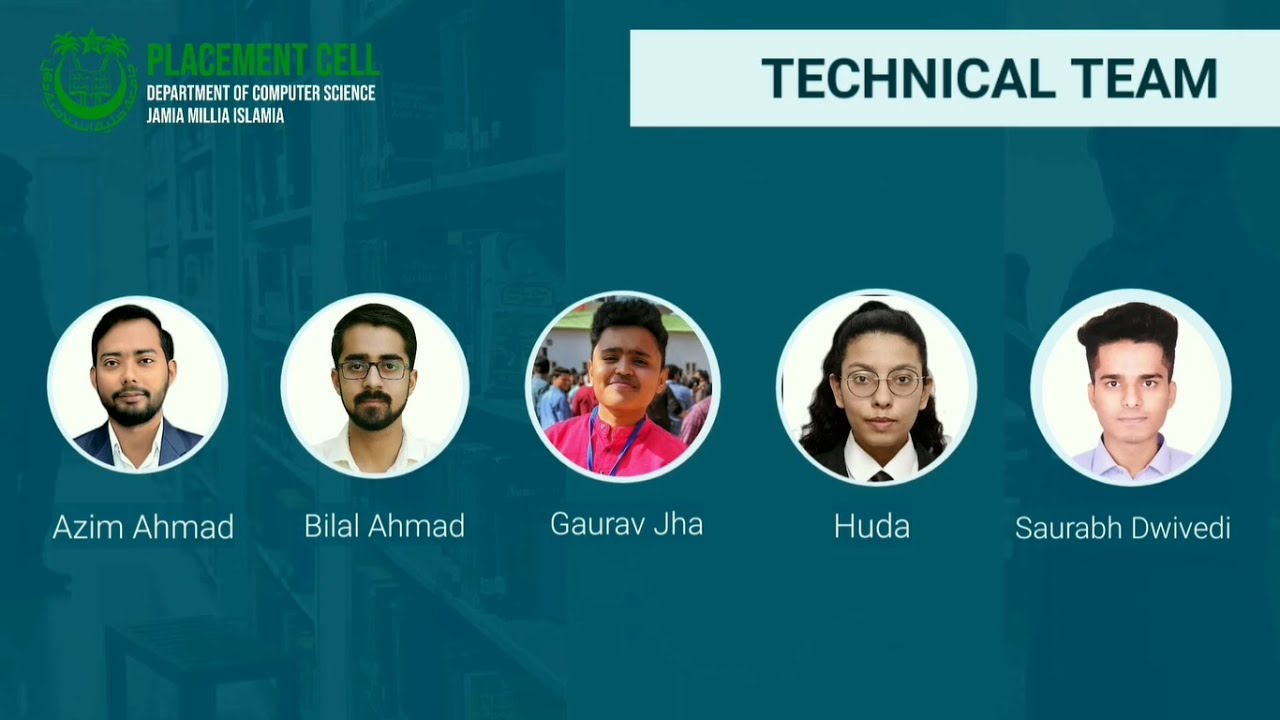 Past Placement Data of MCA-DCS-JMI - YouTube