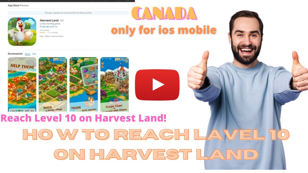 How to Reach Level 10 on Harvest Land! || Harvest Land - YouTube