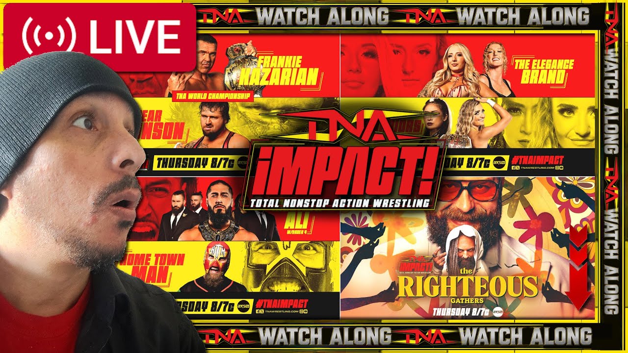 TNA iMPACT! Watch Along Reaction 🟡 Happy New Year! 1/1/2026 TNA iMPACT ...