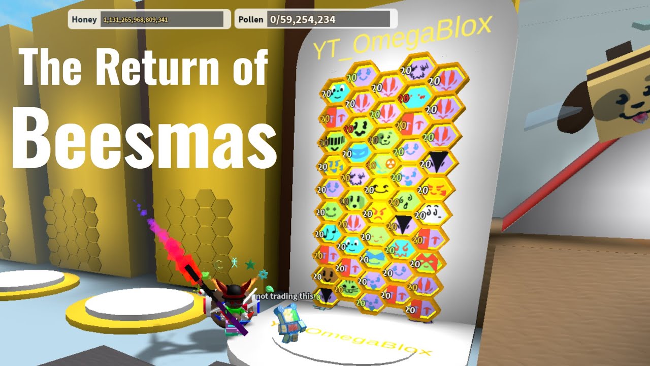 [Roblox Livestream] Bee Swarm Simulator: Completing Beesmas Quests ...