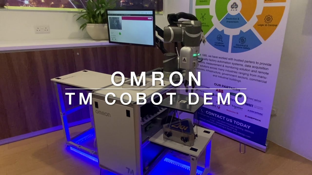 Omron TM Cobot - YouTube