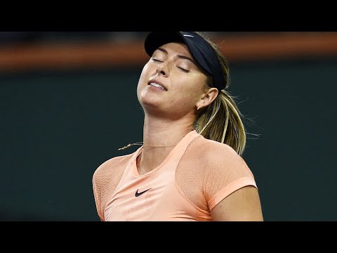 Maria Sharapova Shows Off More Than She Wanted To...