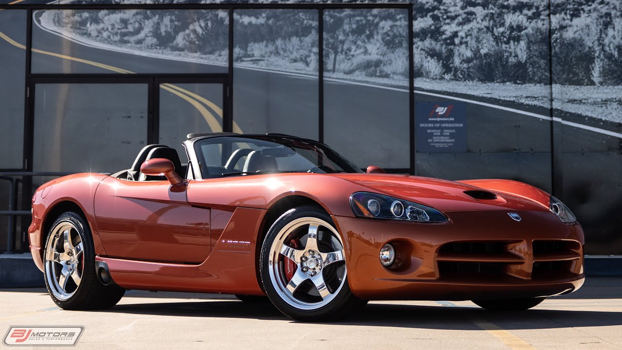 2005 Dodge Viper Copperhead Edition with 2K Miles!! - YouTube