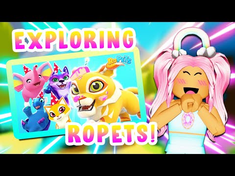 🐶 Exploring The Land of RoPets 🎉 | Roblox RoPets - YouTube