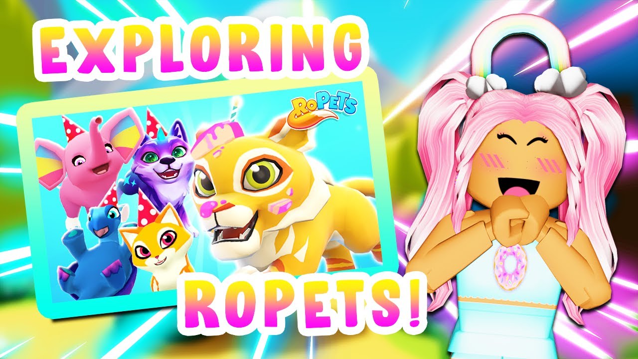 🐶 Exploring The Land of RoPets 🎉 | Roblox RoPets - YouTube
