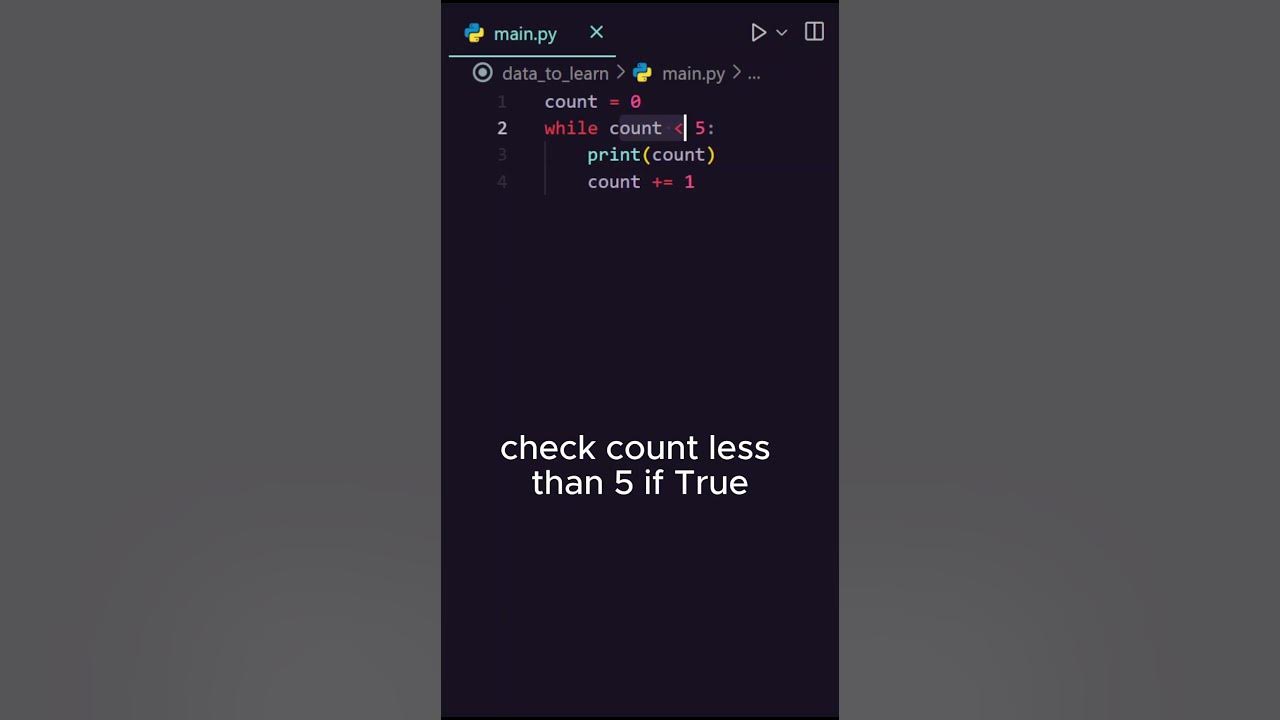 What Is A While Loop In Python 🚀 Coding Programming Python