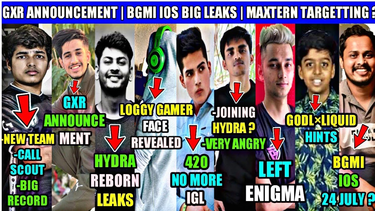 JONATHAN ON NEW ORG | MAXTERN ANGRY | BGMI IOS | LOGGY GAMER FACE ...