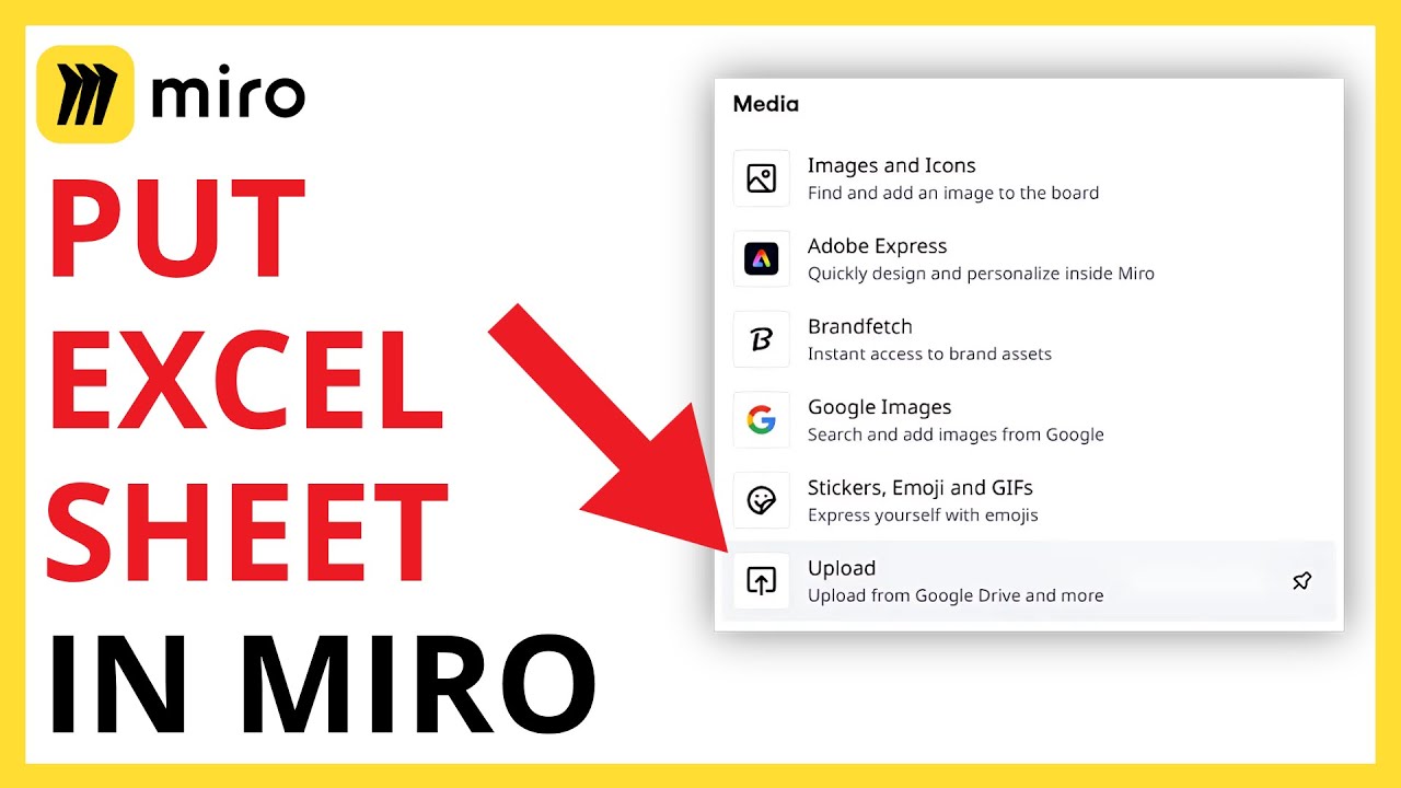 How to Put Excel Sheet in Miro [QUICK GUIDE] - YouTube
