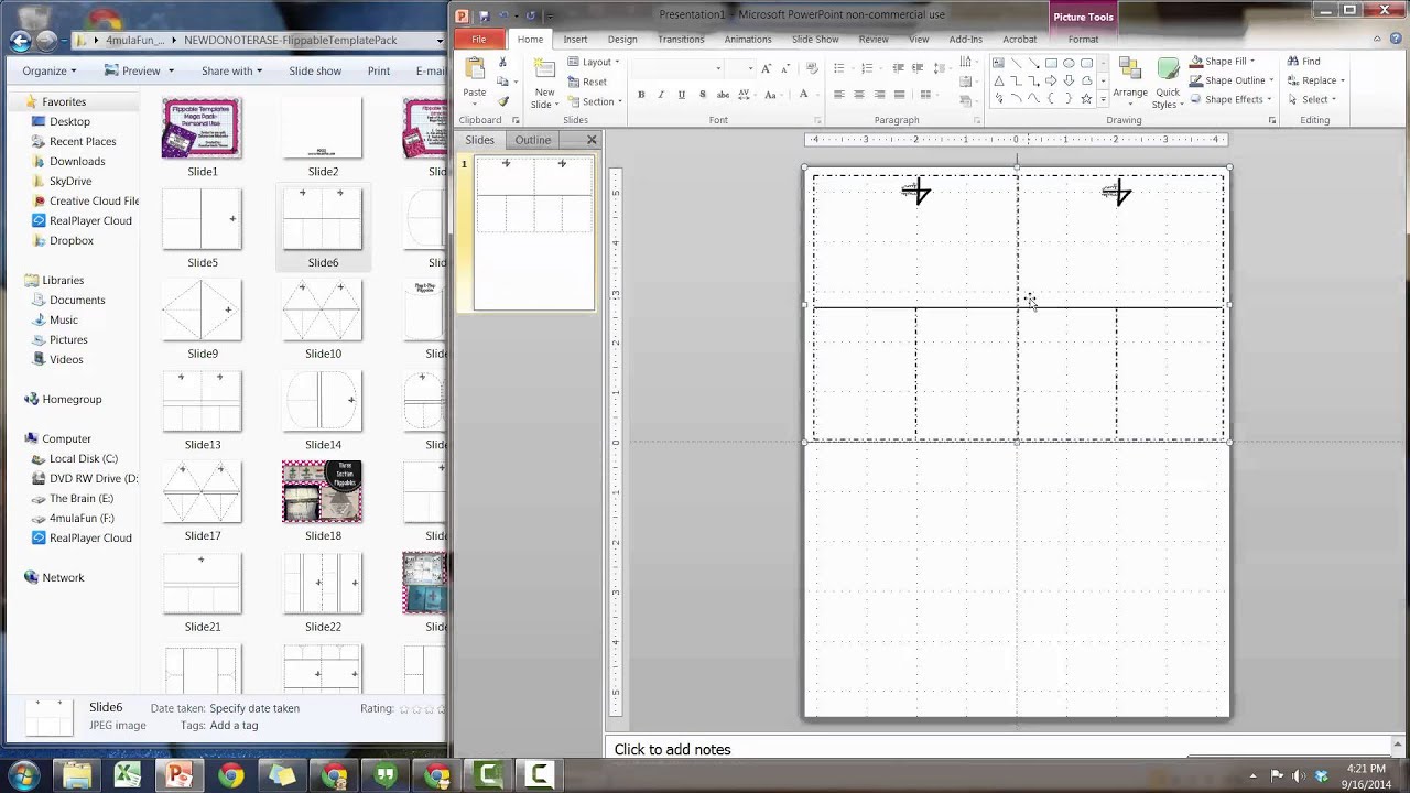 Tutorial: Using the Flippable Template Pack by 4mulaFun - YouTube