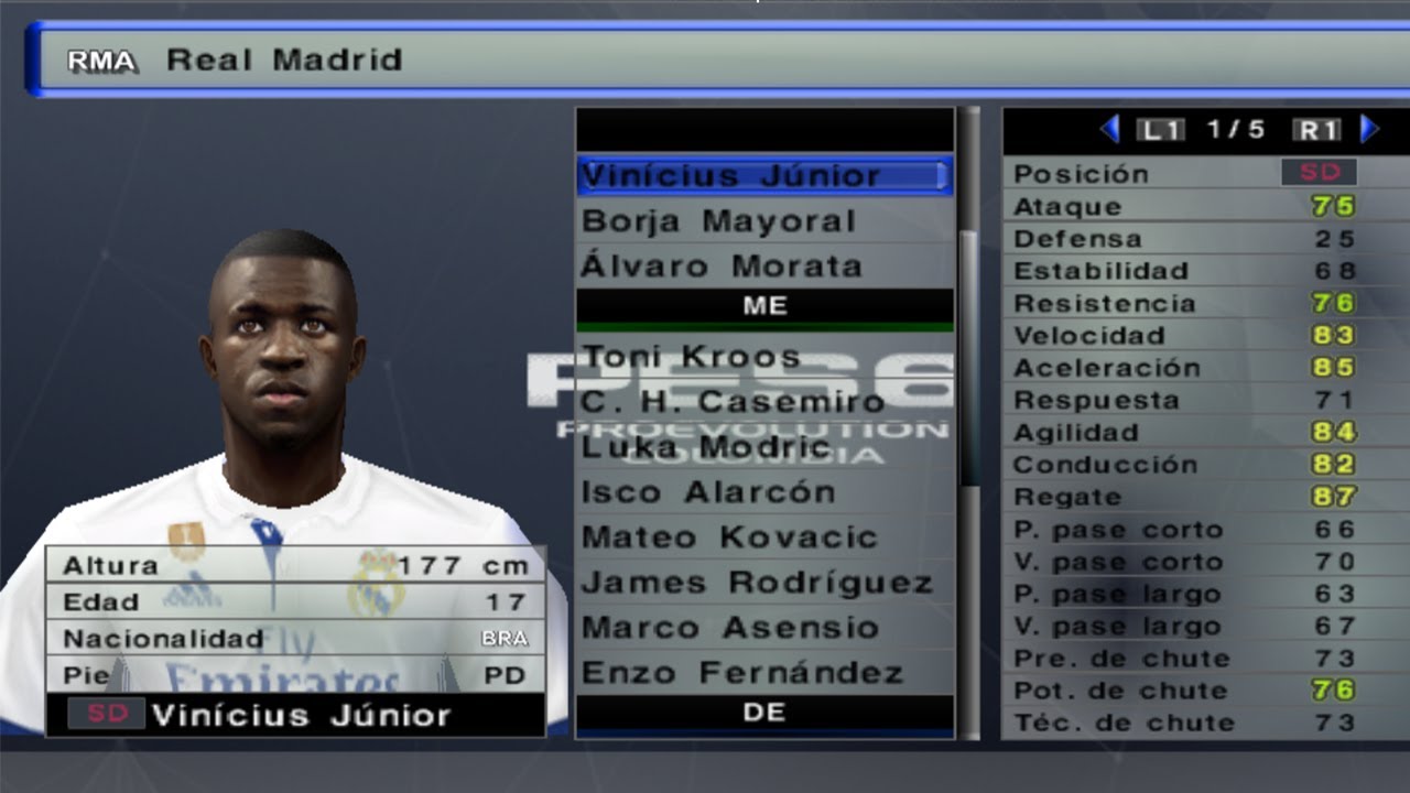 [PES6] Option File 2017/2018 + Faces & Hairs DLC ProEvoCo - YouTube