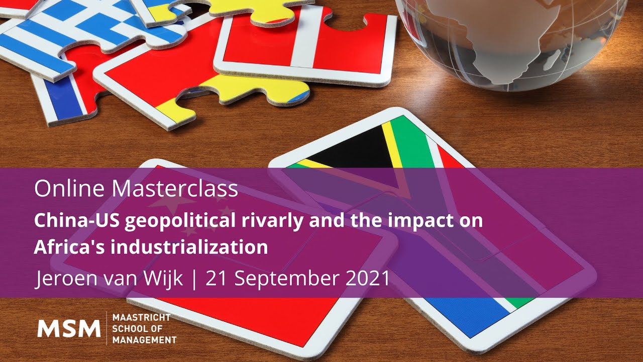 Online Masterclass - China-US geopolitical rivalry and its impact on ...