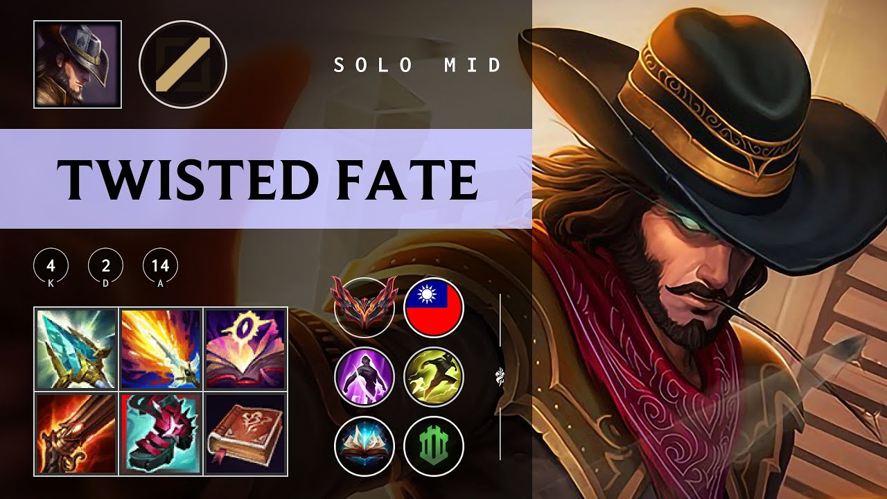 Twisted Fate Mid vs Zoe - TW Grandmaster Patch 25.24 - YouTube