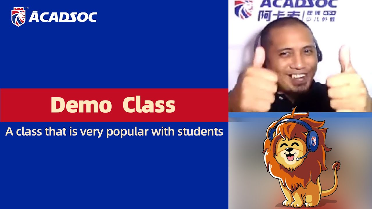 Acadsoc Demo Class: A Class Loved by Students - YouTube