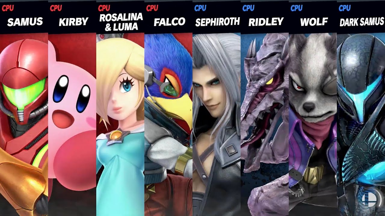 Super Smash Bros. Ultimate - Team Cosmic vs Team Dark Cosmic - YouTube