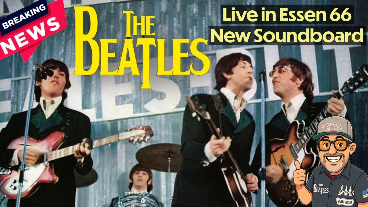 New Live Beatles Discovery! Essen Germany 1966! Soundboard Recording ...