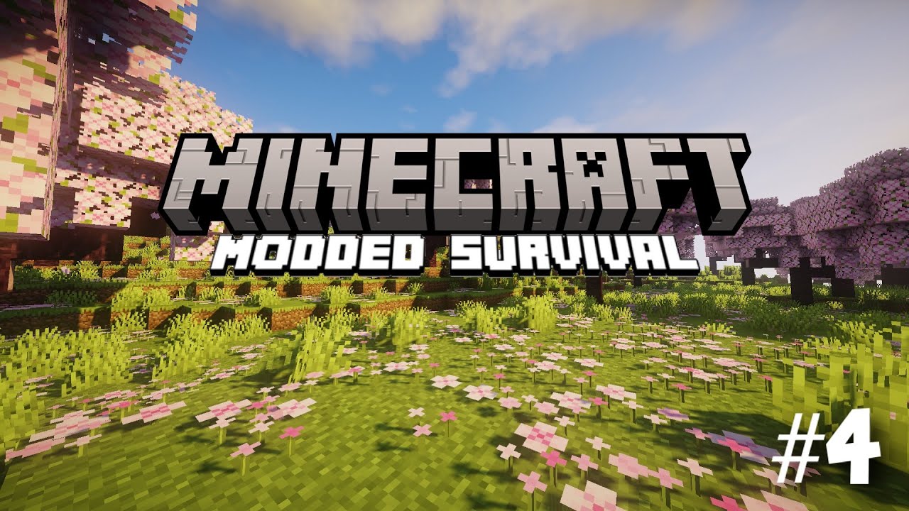 Minecraft MODDED Survival Part 4 - YouTube