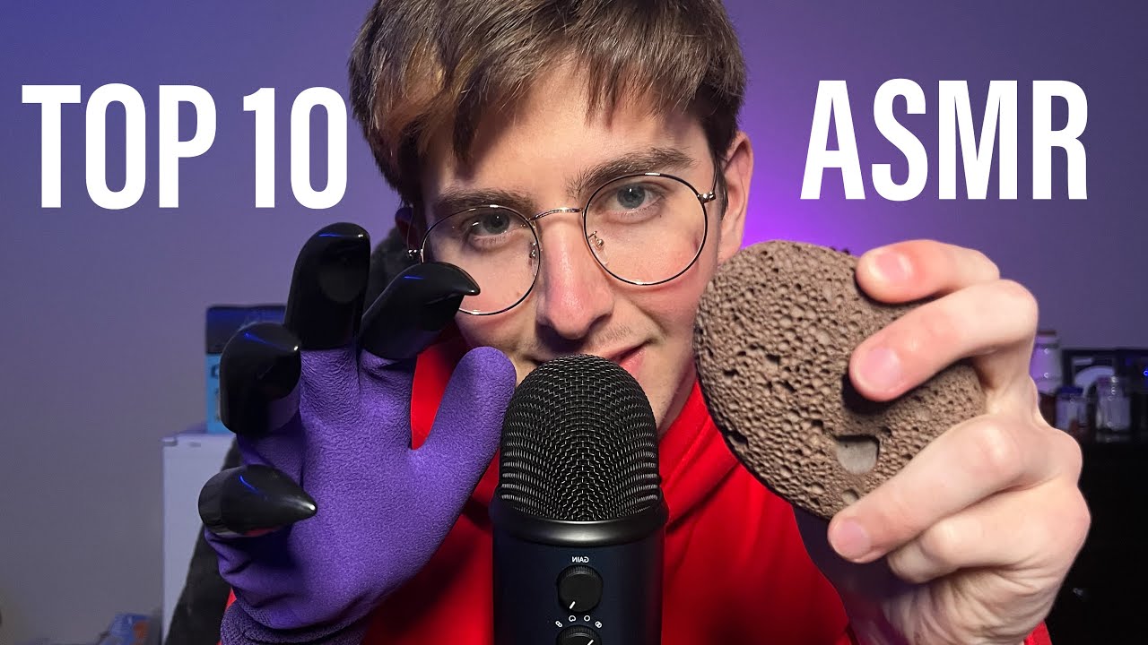 My Top 10 Favorite ASMR Triggers Right Now - YouTube