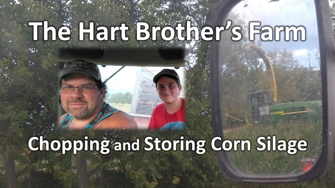 Chopping and Storing Corn Silage on the Hart Farm - McAlisterville, PA ...