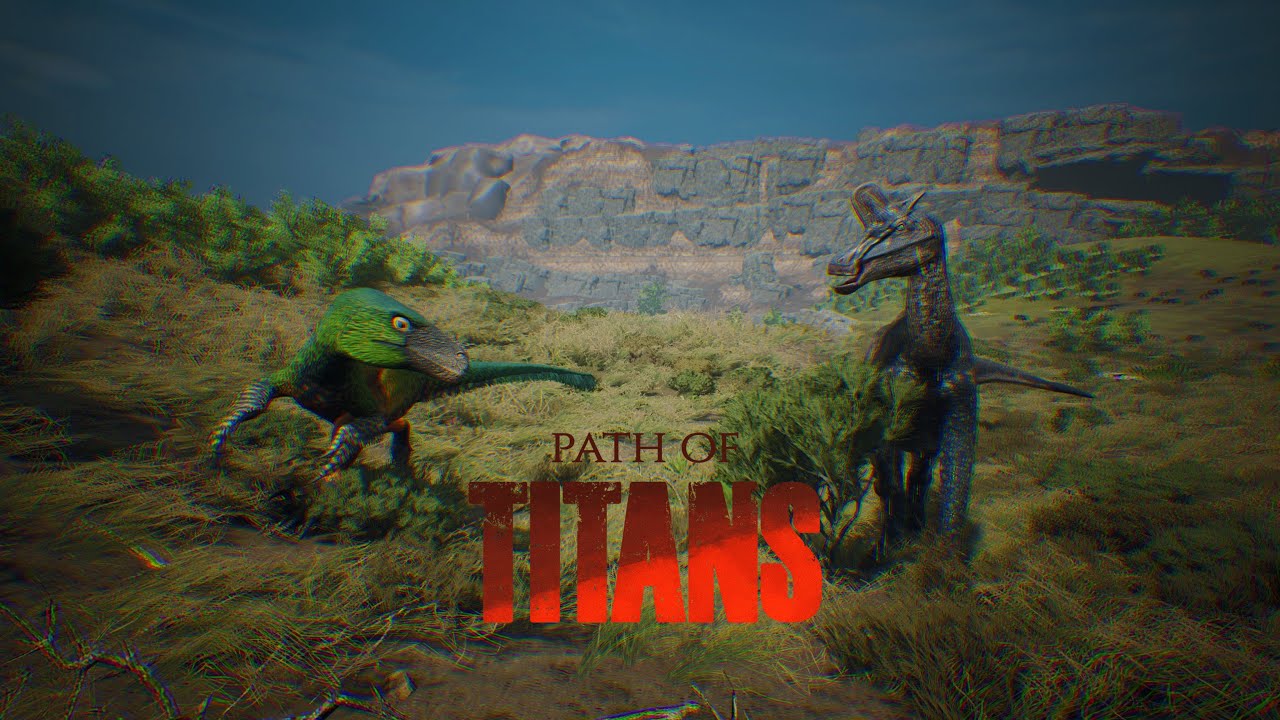 Path of Titans - Quick Clips | Bark Achillobator is Busted?! - YouTube