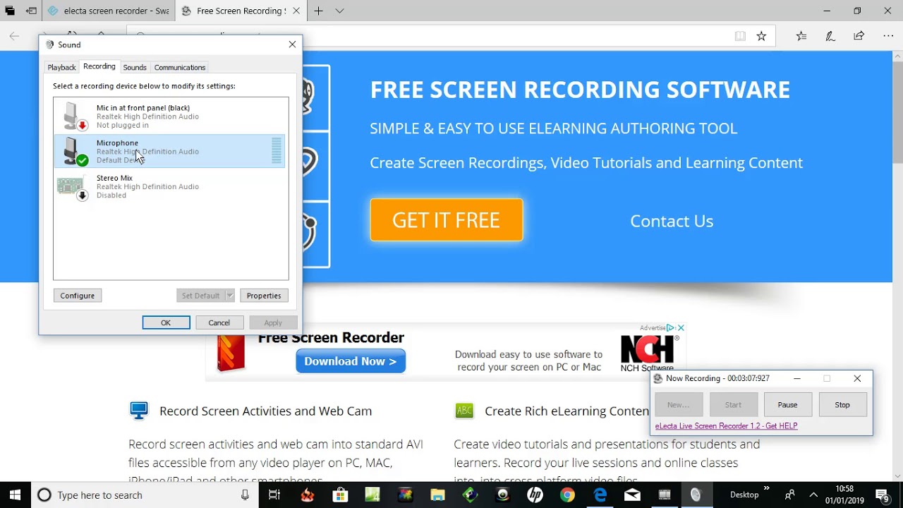 How to raise recording volume on a screen recorder - YouTube