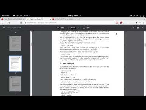 Scala for the impatient ch2 - YouTube