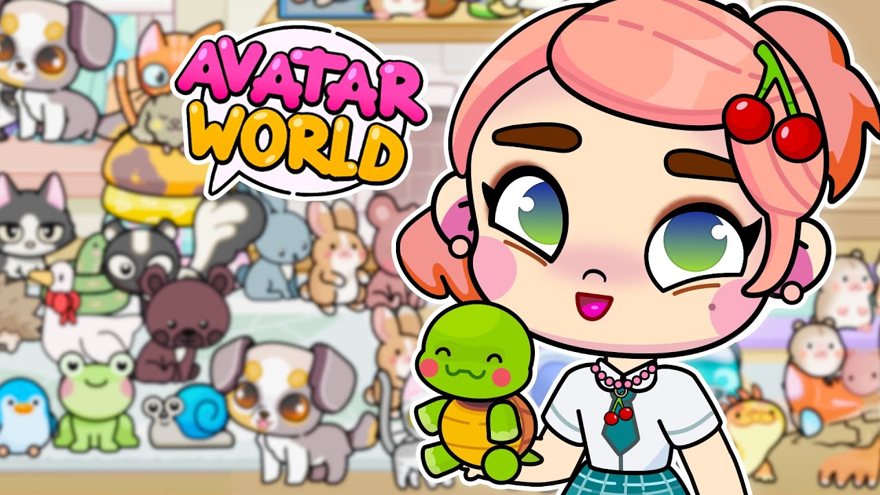 I ADOPTED ALL THE PETS Avatar World 🦔 Avatar World Collection - YouTube