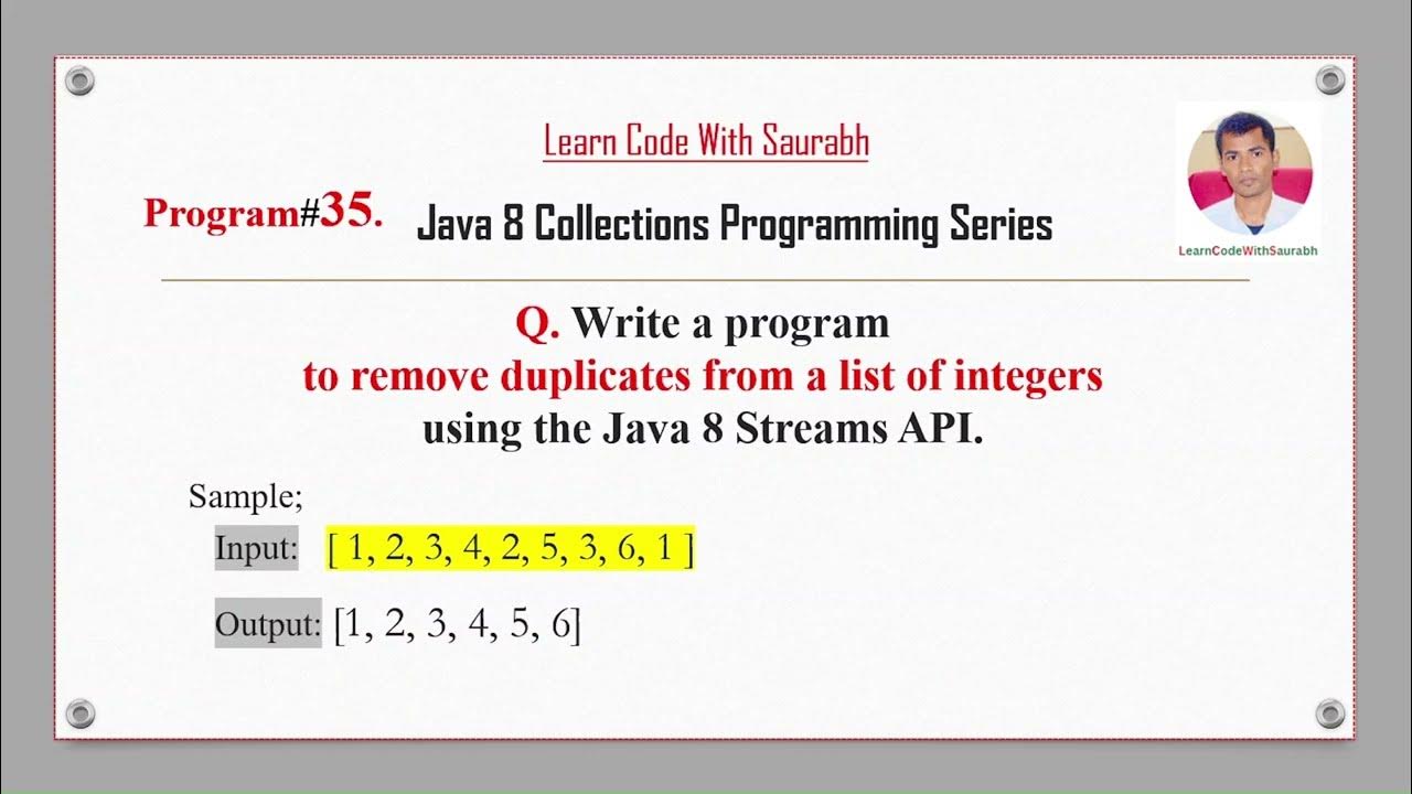 Java Interview Questions and Answers Q35 Find the Median Value in a List of Integers using Java ...