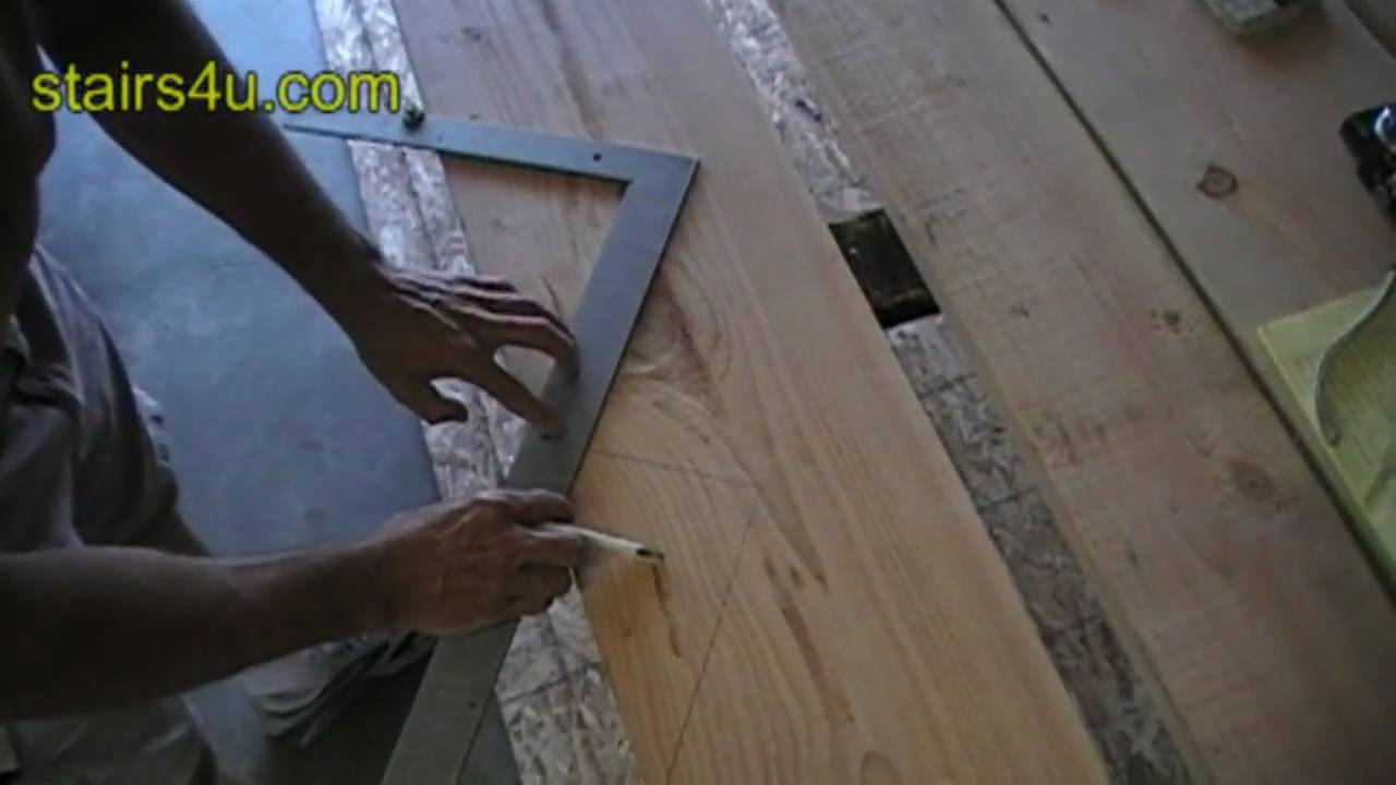 Setting Up And Laying Out Stringer - The Most Important Stair Building ...