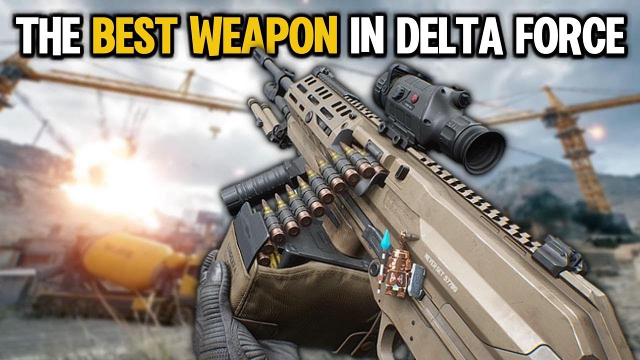 The Most Powerful Weapon in Delta Force - M250 LMG - YouTube