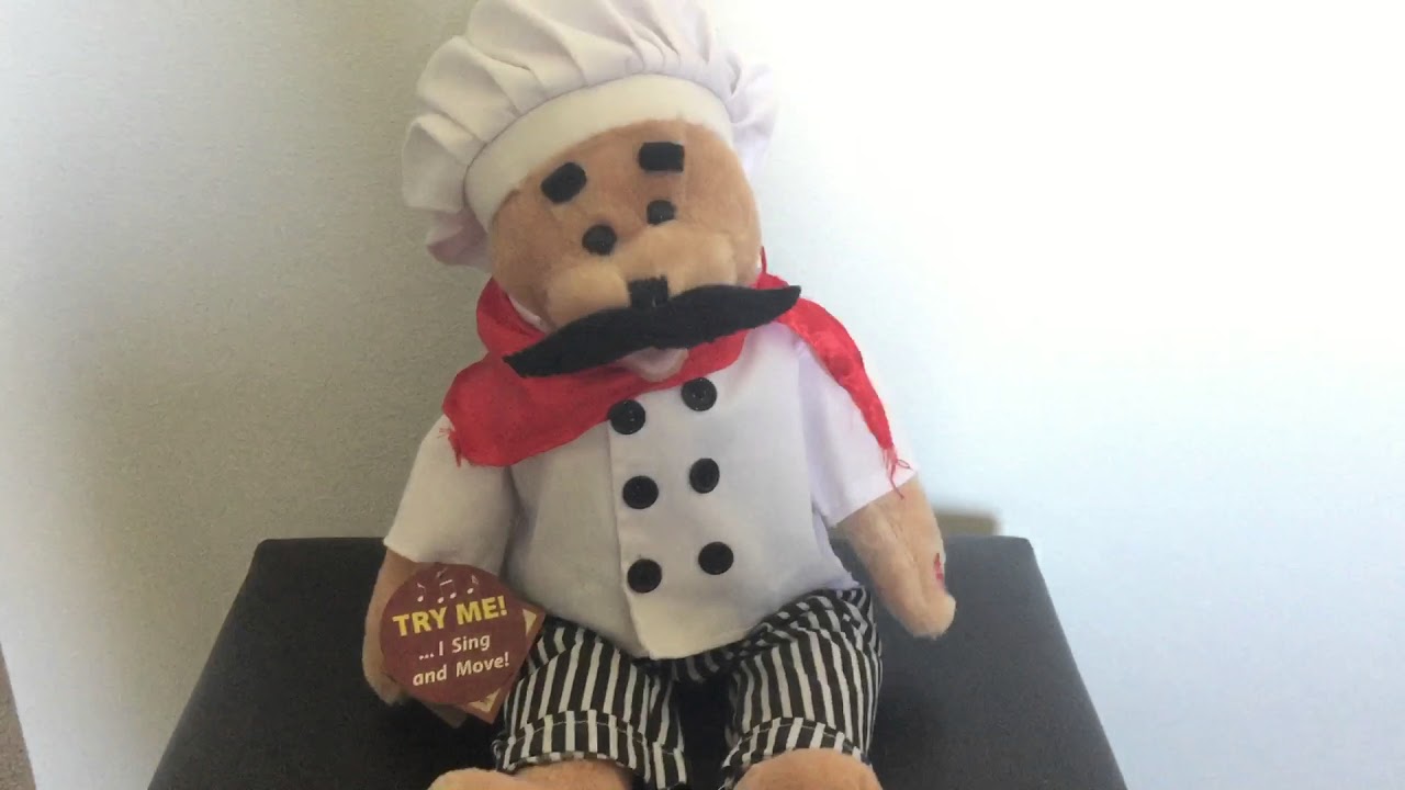 PBC International - Singing Bears - Culinary Artist - That's Amore ...