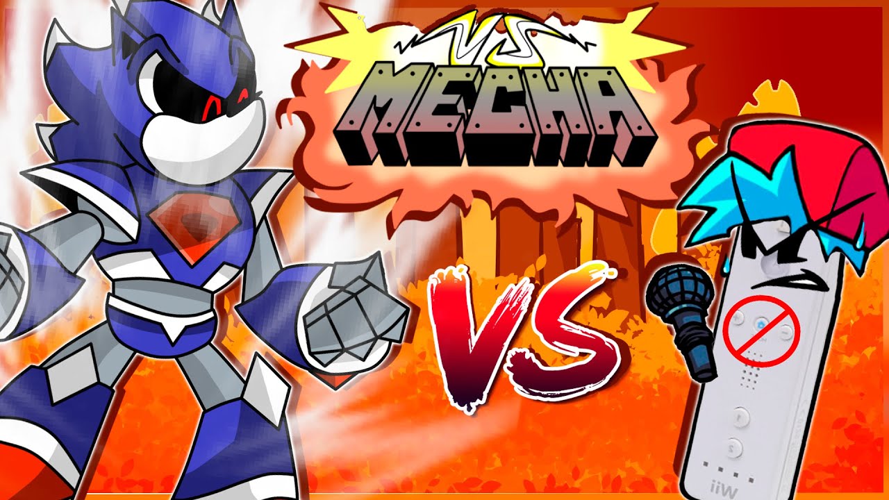 Al límite contra Metallix! Friday Night Funkin' Vs Mecha Sonic Full ...