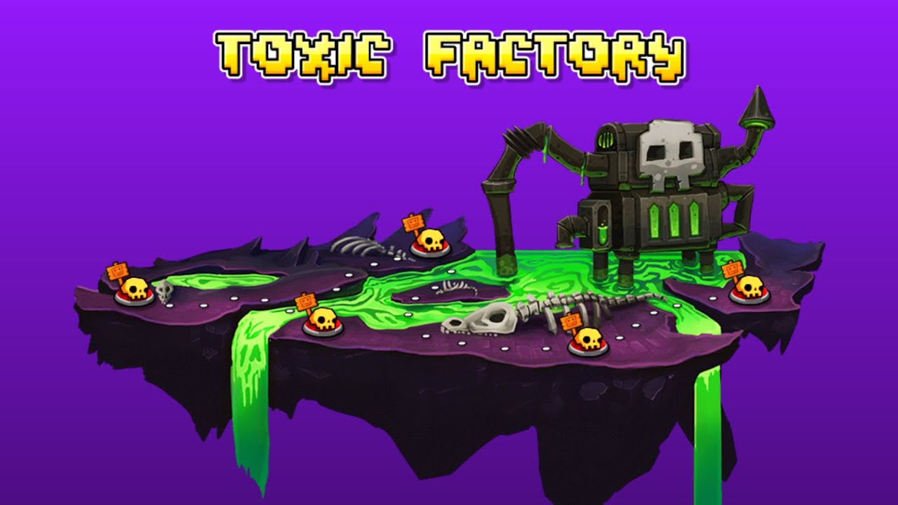 TOXIC FACTORY - All Levels (Geometry Dash World 2.2) - YouTube