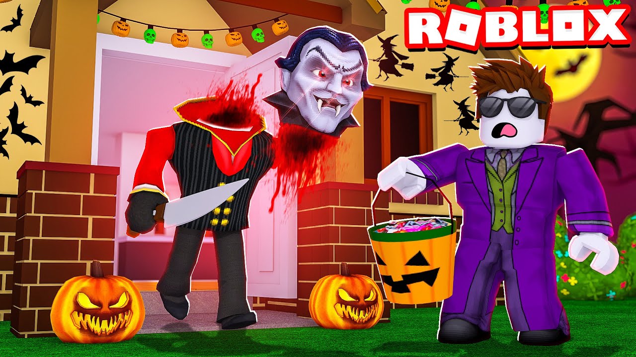 👑 STRASZNA HALLOWEENOWA HISTORIA! | ROBLOX - YouTube