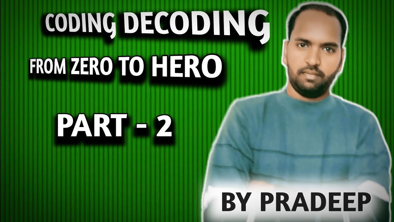 Easy Tricks For Coding Decoding Learn With Pradeep 211 Youtube