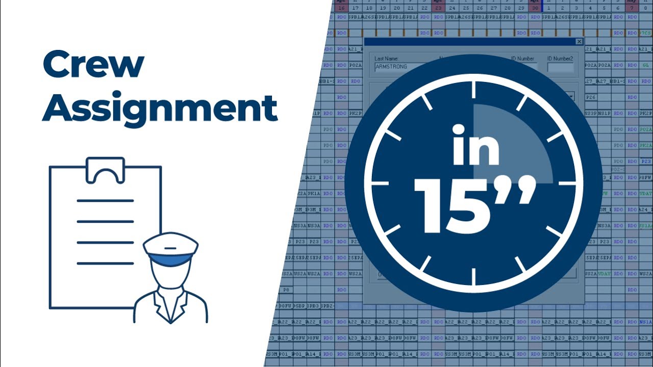 Crew Assignment - MAIOR Transit Scheduling Suite - YouTube