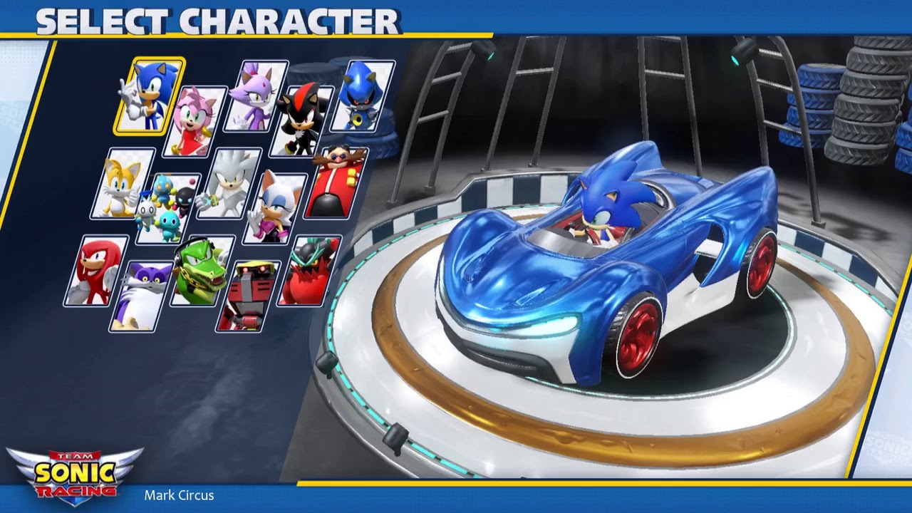 Garage - Team Sonic Racing Music Extended - YouTube