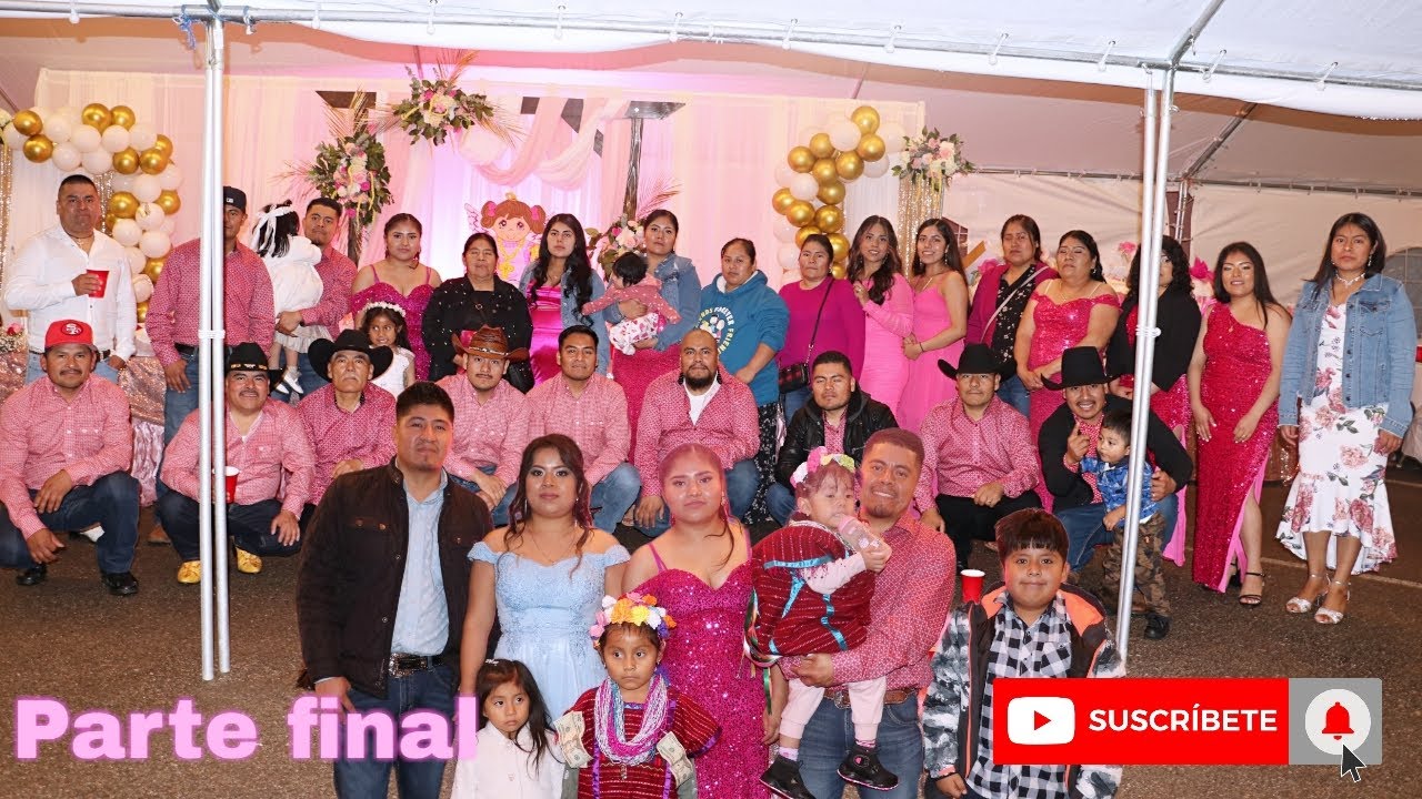 BAUTIZO DE LITZY MARTINEZ Y GENESIS MARTINEZ PARTE 2 FINAL EN ...