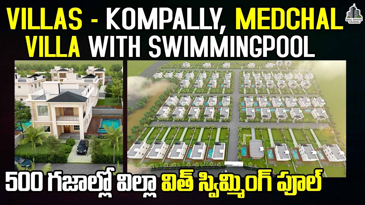 Villas in Kompally,Medchal | Oxygen Creek Gated Community Villas | # ...
