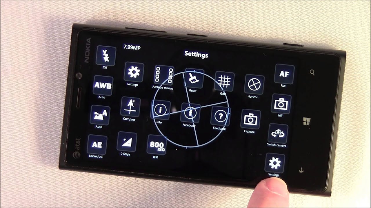 Windows Phone 8 app Camera Pro - YouTube