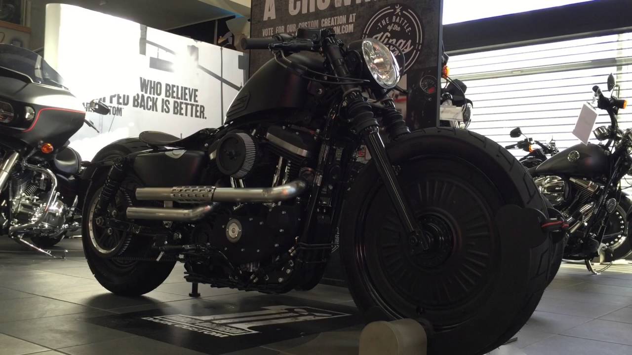 DUBLIN H-D & Irish Blood Customs' Dorcha. Custom 2016 H-D Sportster ...