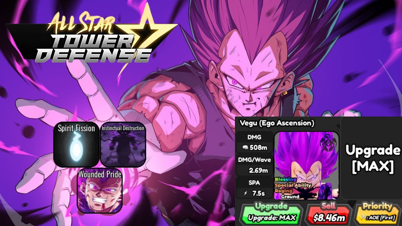 Review Vegu (Ego Ascension) 7 Sao | All Star Tower Defense | Bảo Online ...