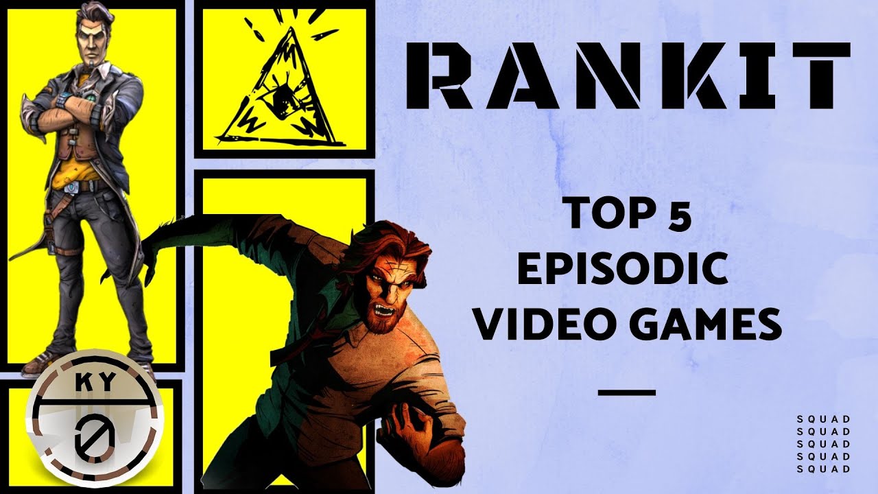 The Top 5 Episodic Video Games of ALL TIME | Rank It - YouTube