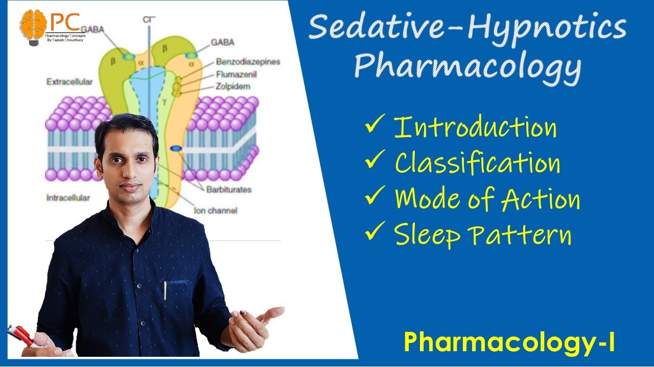 Sedative and Hypnotics Pharmacology (part 1): Classification, Mode of ...