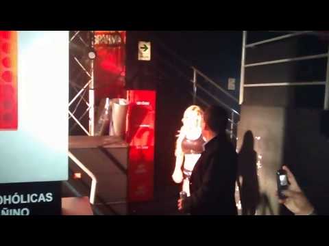 Desfile de lenceria con Fatima Segovia La Chuecona