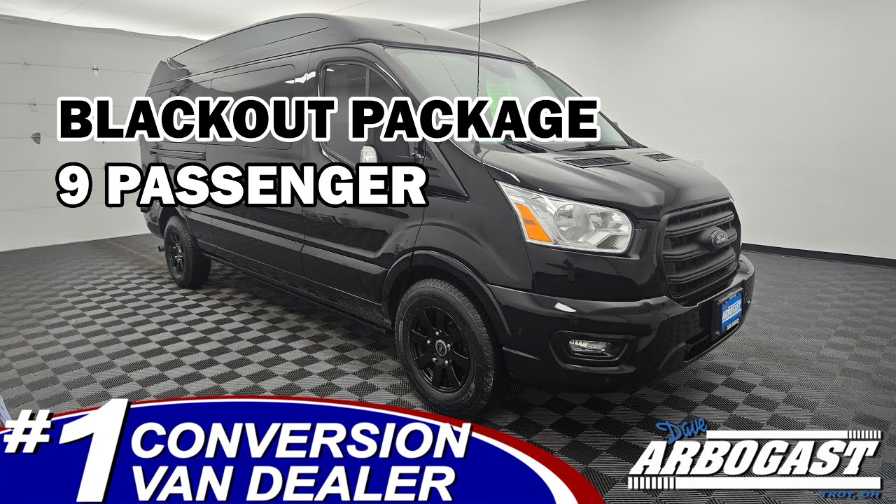 2020 Ford Conversion Van Explorer Limited 9 Passenger U12525A | Dave ...