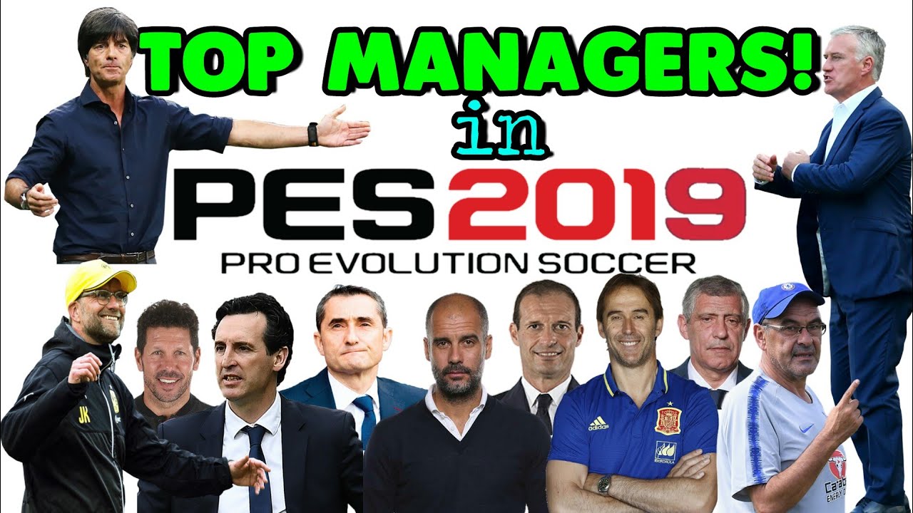 TOP MANAGERS - PES 19 MOBILE | New Management Skill, New Formation, etc ...