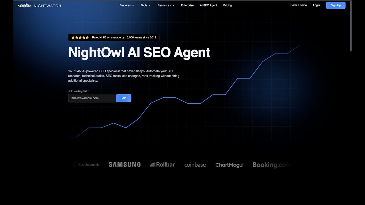 Nightwatch SEO Agent Demo - YouTube