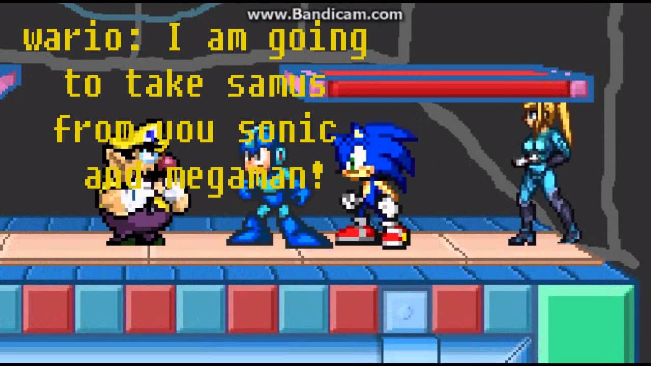 sonic and samus adventures episode 1 part 3 sonic and samus vs megaman ...