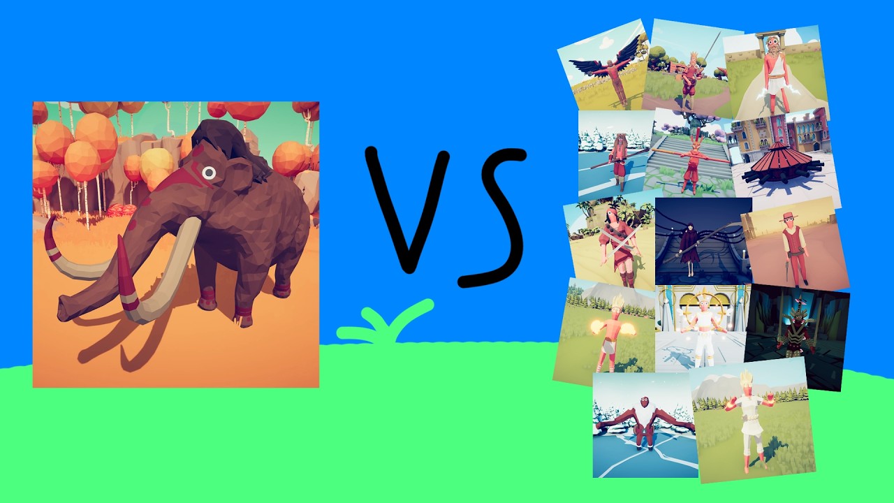 Mammoth VS Strongest Unit of each Category | TABS - YouTube